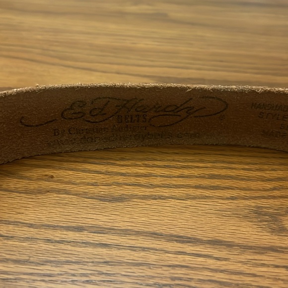 Ed Hardy | Accessories | Vintage Ed Hardy Belt | Poshmark